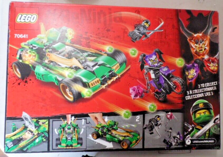 LEGO NINJAGO: Ninja Nightcrawler (70641) BRAND NEW In BOX Masters Of ...