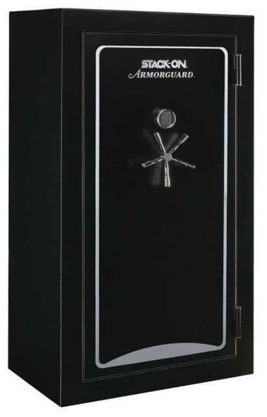 Stack-On A-64-MB-E-S-72 ArmorGuard 64-Gun Safe with Electronic Lock ...