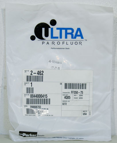 NEW Parker 2-462 FF350 Parofluor Ultra 2-462/75 White O-Ring ASM PN:60 ...
