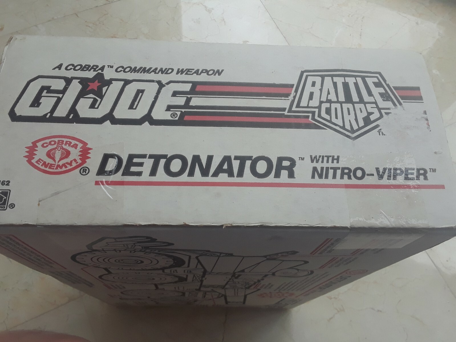 GI Joe Battle Corps Detonator with Nitro-Viper New in the box loose ...