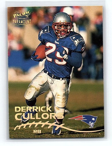 1998 Pacific Paramount Derrick Cullors New England Patriots #137 | eBay