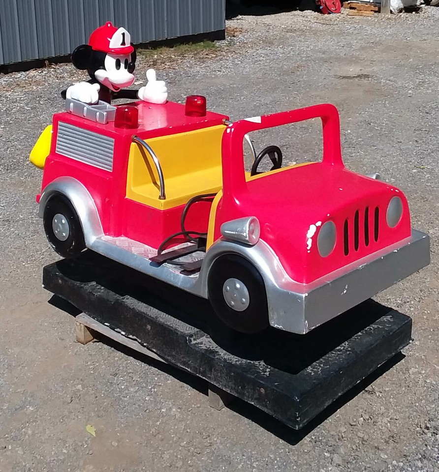 Coin Operated Kiddie Ride - Mickey Mouse- with Sound Working-Licensed ...