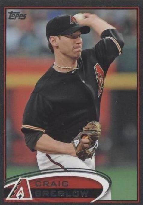 2012 Topps Update Series - Craig Breslow #US35 Black /61 for sale ...