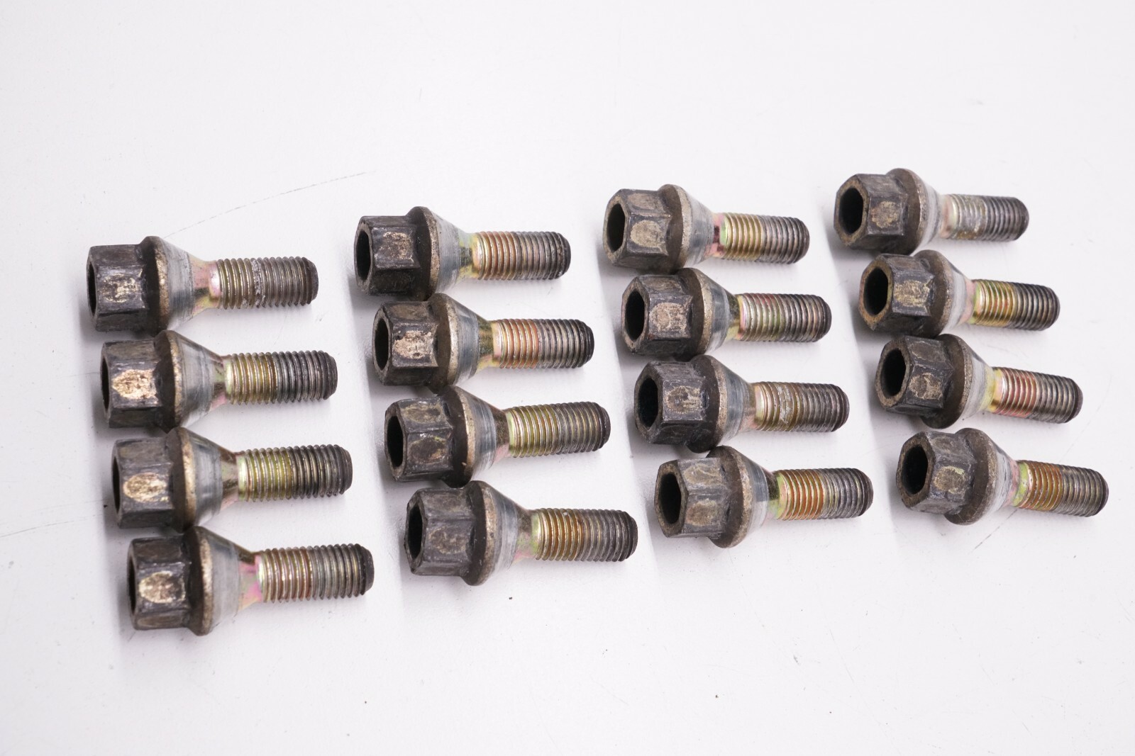 2002-2006 Mini Cooper R50 Ball Wheel Lug Nut Bolt Set Of 16 Lugs Nuts ...