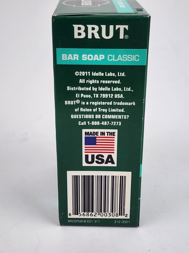 Brut Classic Original Fragrance Bar Soap 7oz Rare and Discontinued | eBay