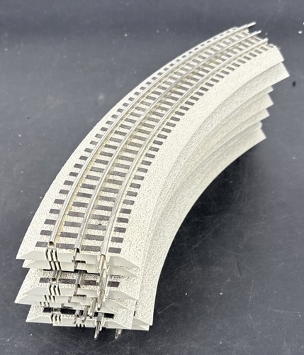 Lionel Fastrack Full Curve 0-36 Train Track 6-12015 O Gauge 3 Rail Lot ...