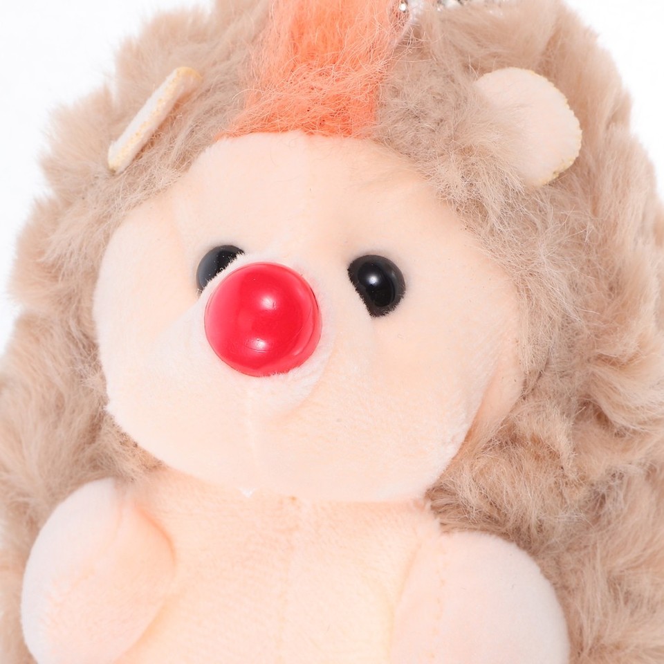 Hedgehog Decoration Cute Key Chain Animal Bag Pendant Plush Keychain ...