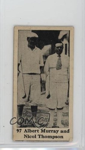 1925 Dominion Athletic Stars Cut Tab Albert Murray Nicol Thompson #97 ...
