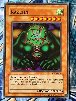 Kazejin MRD-E026 NM Super Rare Yugioh card | eBay Australia