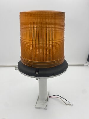 Meteorlite 22060 Series LED Amber High Profile Beacon 12-24VDC ...