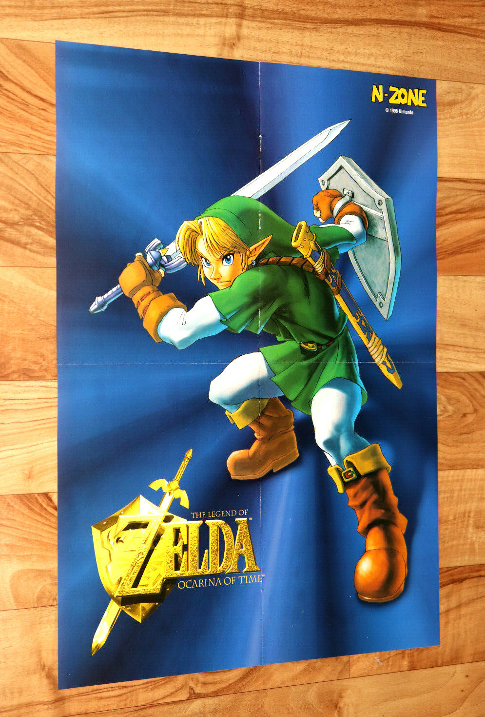 The Legend Of Zelda Ocarina Of Time Poster
