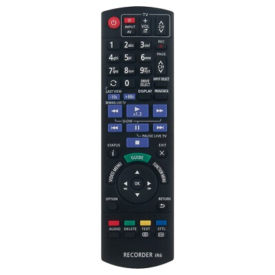 N2QAYB001078 Remote Control For PANASONIC BLU-RAY DMR-BWT460 DMR ...