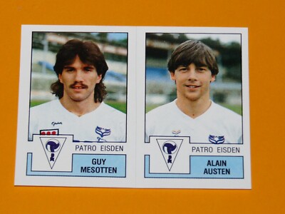 #392 MESOTTEN AUSTEN PATRO EISDEN PANINI FOOTBALL 88 1987-1988 BELGIQUE ...