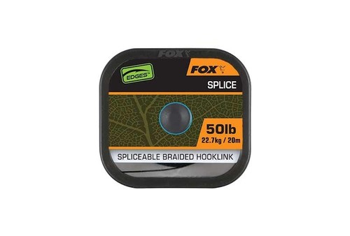 Fox Naturals Splice Câble Tressé Splicable 50LB 20M Matériel De Pêche ...