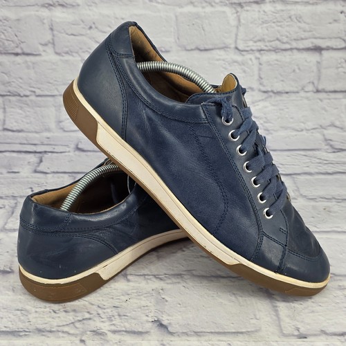 Cole Haan Air Conner Lace Ox Men Shoe Blue Leather Size 11 M Casual ...
