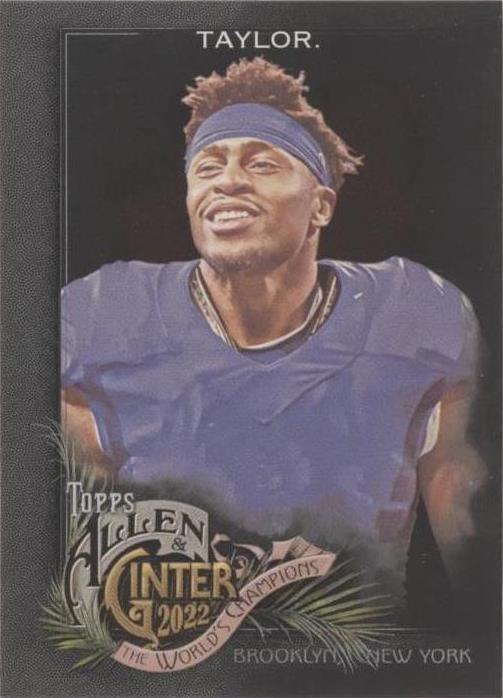 2022 Topps Allen & Ginter X - Jonathan Taylor #169 for sale online | eBay