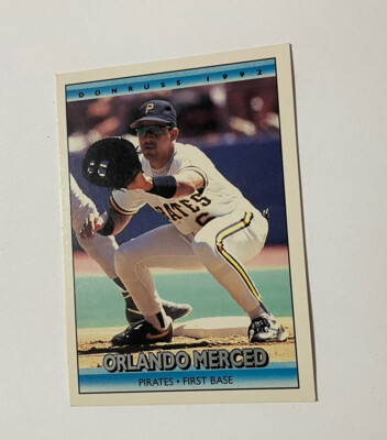 Donruss 1992 Baseball Card #310 Orlando Merced Pittsburgh Pirates | eBay