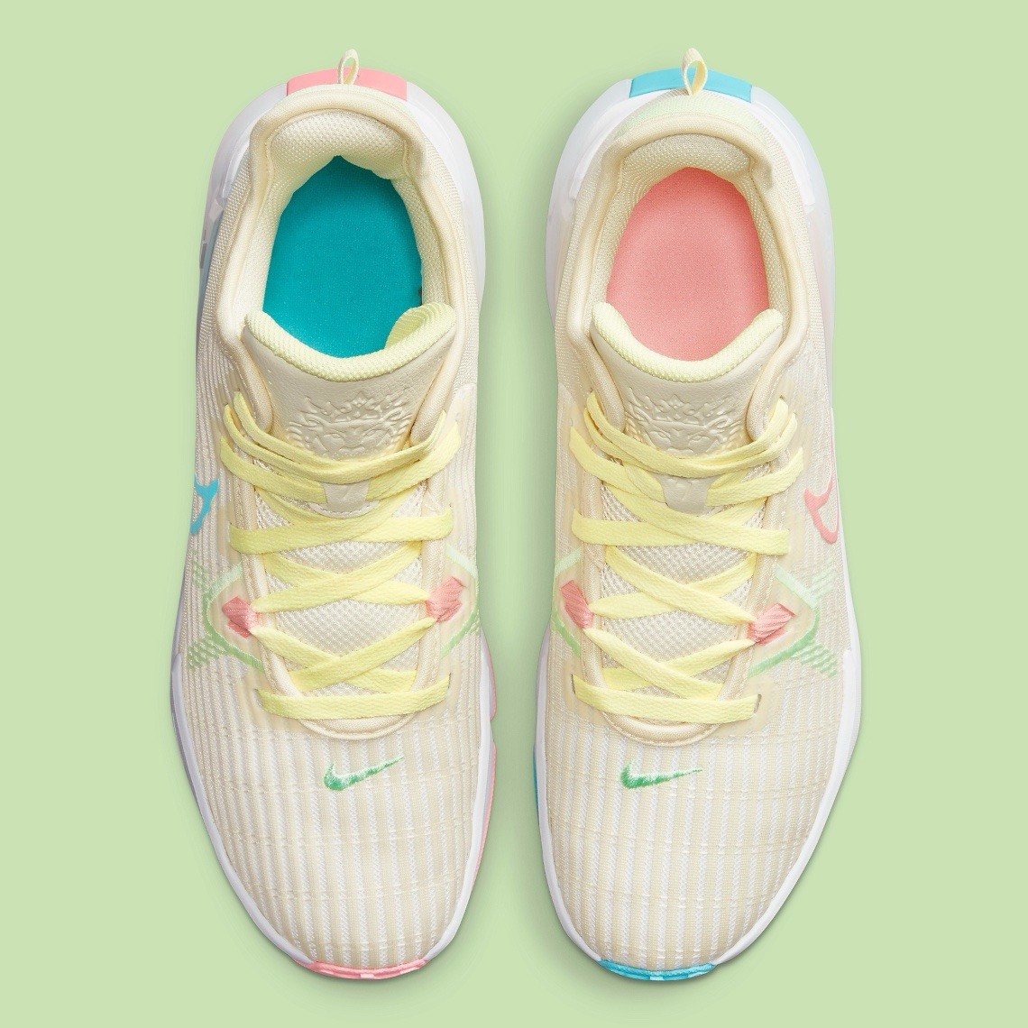 Nike Lebron Witness VI Coconut Milk Polarized Blue Basketball Men's ...