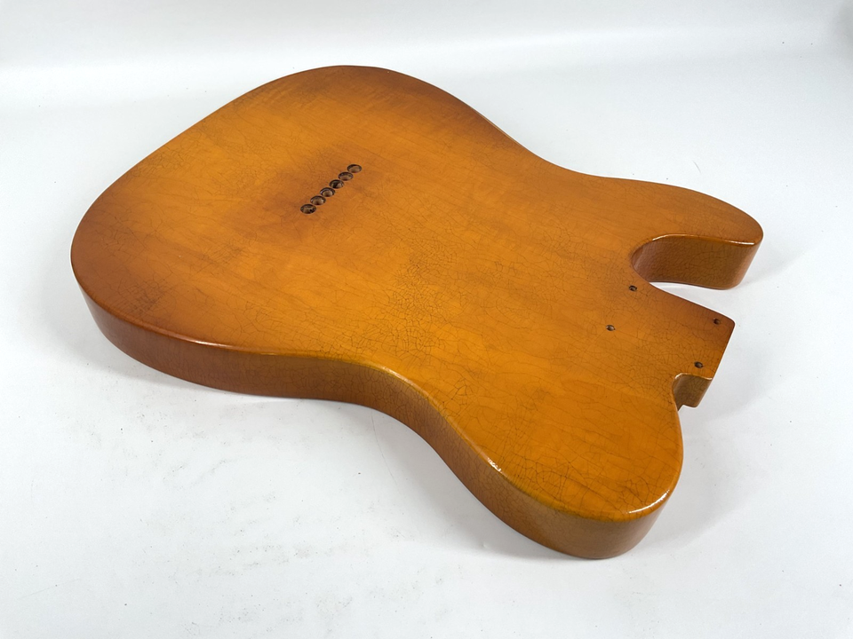 MJT Official Custom Vintage Aged Nitro Guitar Body Mark Jenny VTT 1pc ...