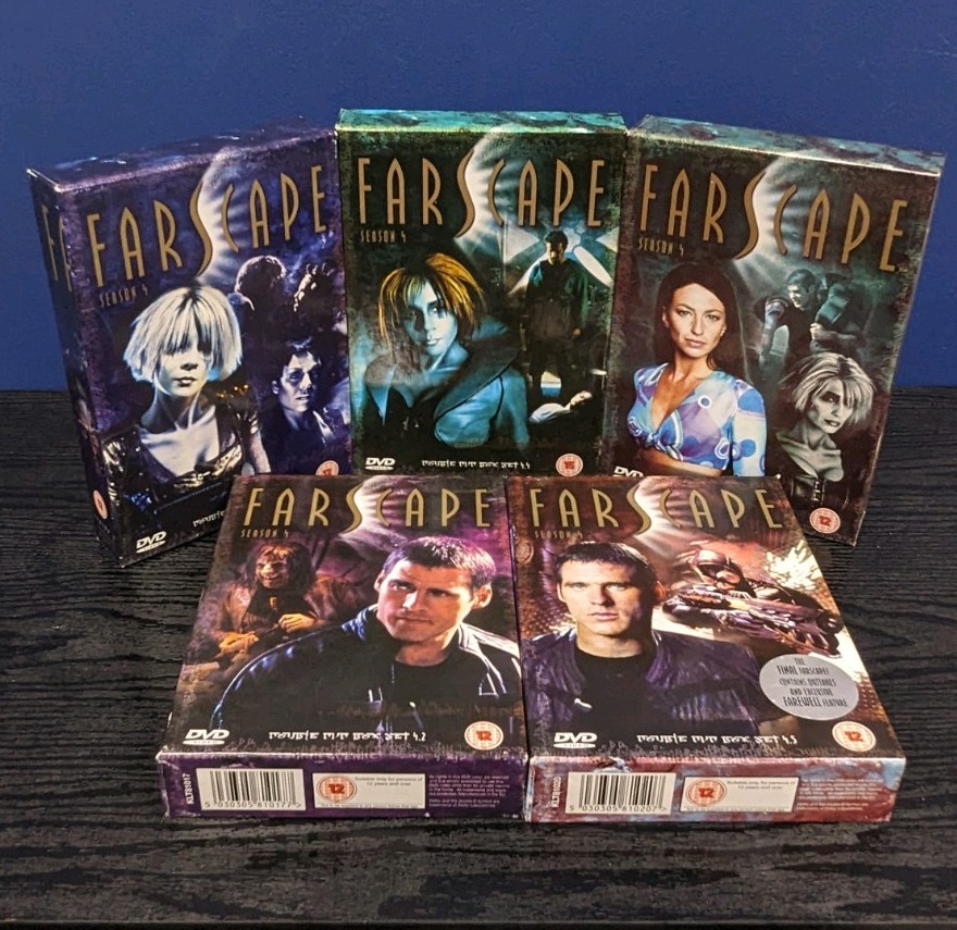 Farscape Complete Collection DVD Box Set 1-4 + Peacekeeper Wars | eBay UK