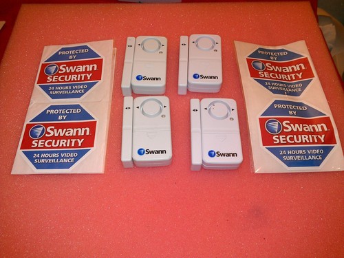 Lot of 6 Swann TM SW351-MDA Window & Door Magnetic Alarm Sensor SW351 ...