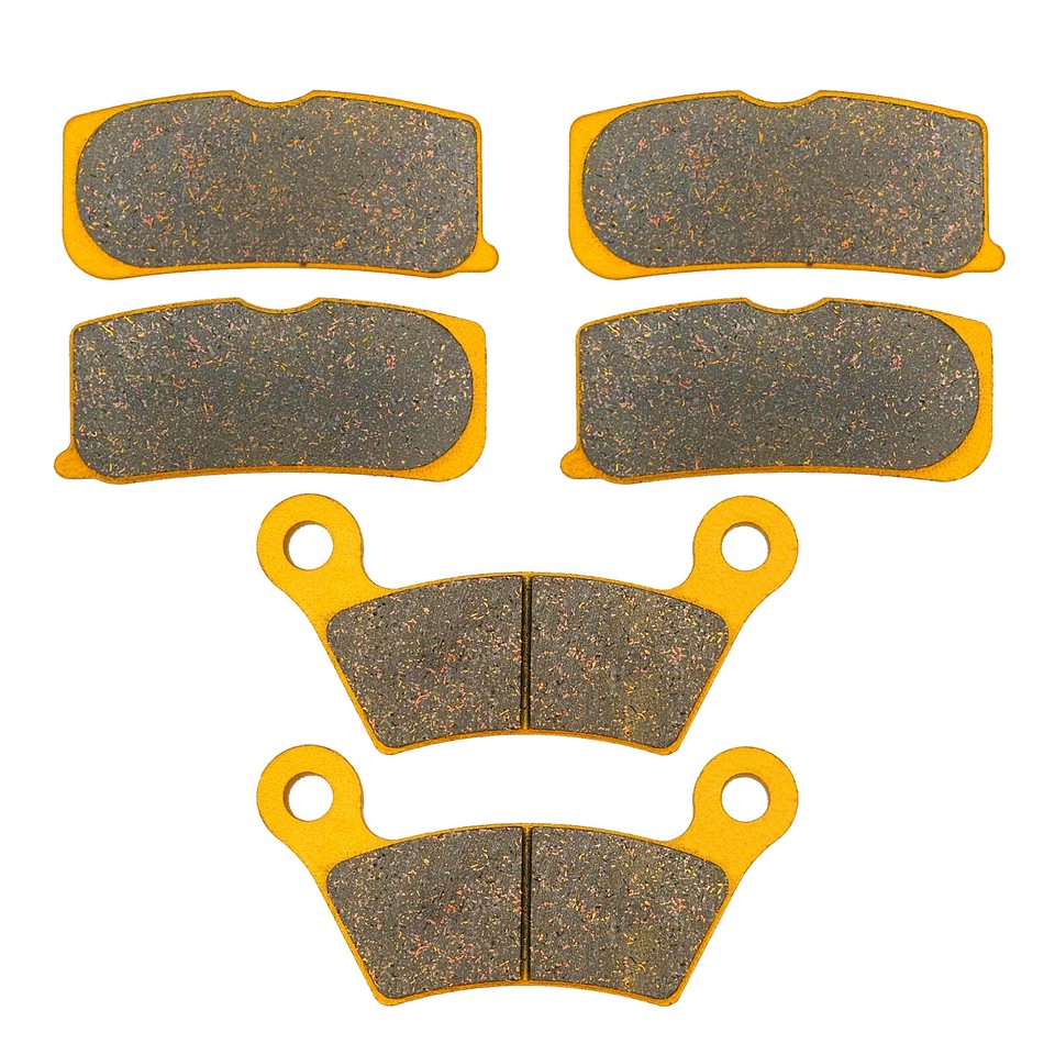 Can Am/BRP Spyder 2008-2012 Ceramic Brake Pad Set Front & Rear | eBay