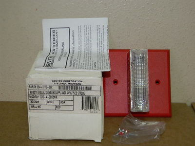 NEW GENTEX GXS-4-30/75WR ALARM SIGNAL STROBE 30/75CD STROBE 904-0772 ...