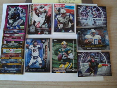 2015 Topps Football Pick 15 ~Inserts & Regular Issue ~ Loaded ~ Stars ...