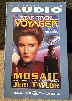 Star Trek -Voyager: Mosaic by Jeri Taylor -Audiobook on 2 Cassettes | eBay