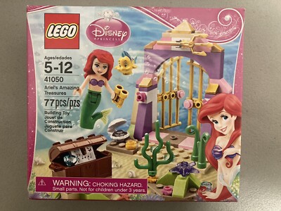 LEGO Disney Princess 41050 Ariel’s Amazing Treasures - 77 Pieces ...