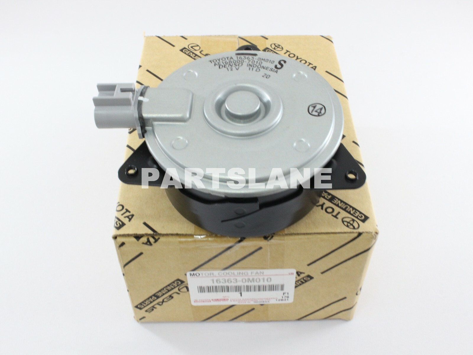 Toyota Altis Corolla OEM Genuine Cooling Fan Motor 16363-0M010 | eBay