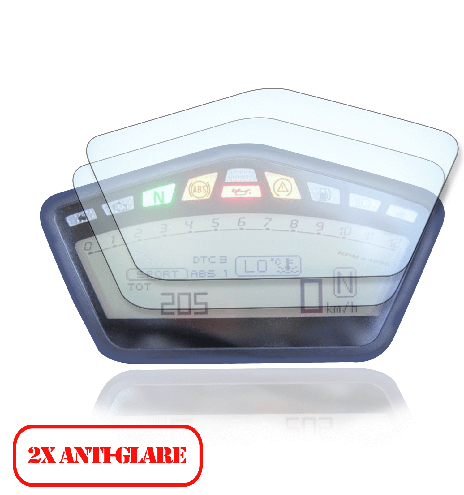 2x Ducati Hypermotard 796/821/1100 Dashboard / Speedo / Screen ...