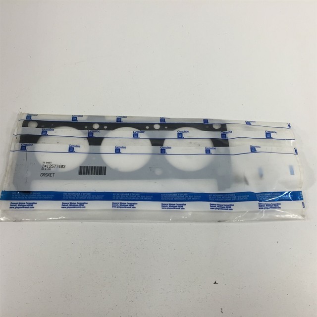 Genuine GM Cylinder Head Gasket Gm# 12577403 Compatible With 12490863 ...