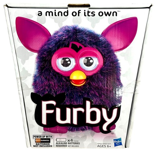 Hasbro Furby-A Mind of Its Own-Talking Purple/Pink 2012 New in Box-RARE ...