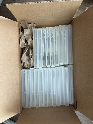 Empty DVD Cases - Lot of 21 - clear and semi-clear, very good condition ...