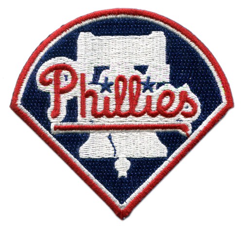 PHILADELPHIA PHILLIES MLB BASEBALL LIBERTY BELL VINTAGE 3" TEAM PATCH ...