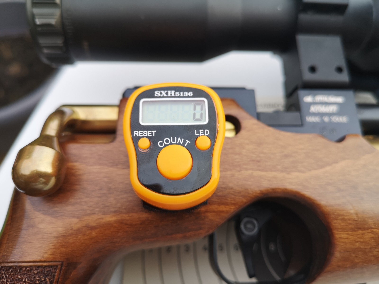 Air Arms S200 Back Lit Digital Counter or any Airgun without a pressure ...