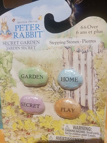 Peter Rabbit Secret Garden stepping stones Beatrix Potter Little cake ...