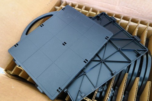 24x Stratasys MODELING TRAYS SUBSTRATE 8x6 BLACK Bases uPrint SE PLUS ...