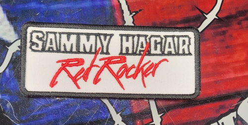 EMBROIDERED SAMMY HAGAR RED ROCKER PATCH (Please Read Ad) | eBay