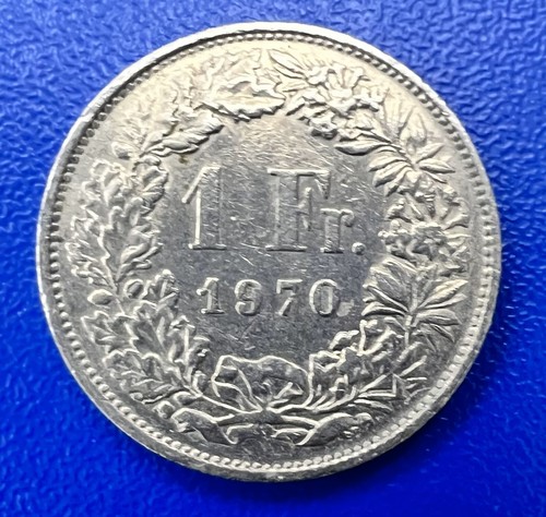 MÜNZEN SCHWEIZ HELVETIA 1970 - 1 FR | eBay.de