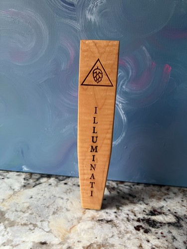 Illuminati Brewing Company Beer Tap Handle | eBay