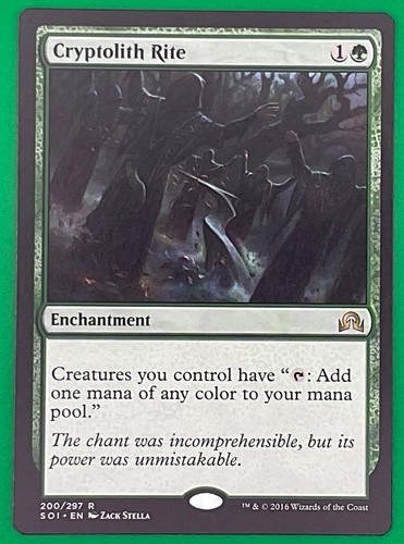 MTG - Cryptolith Rite - Shadows Over Innistrad - Near Mint Condition ...