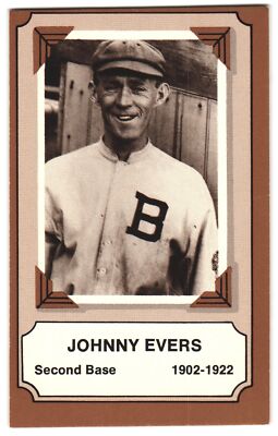 Johnny Evers 1974 Fleer Laughlin Pioneers Of Baseball #17 EXMT Boston Braves | eBay