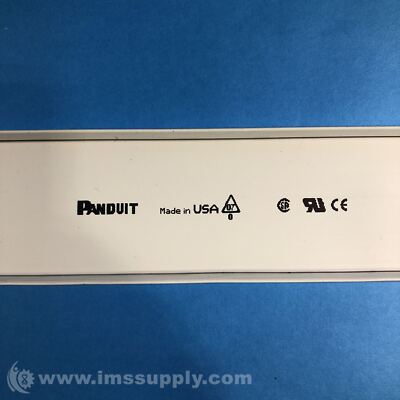 Panduit 17" White Wiring Duct Cover FNIP | eBay