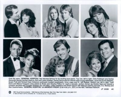 Soap Opera General Hospital Studio Photo Poster Framing Print 8 x 10 | eBay