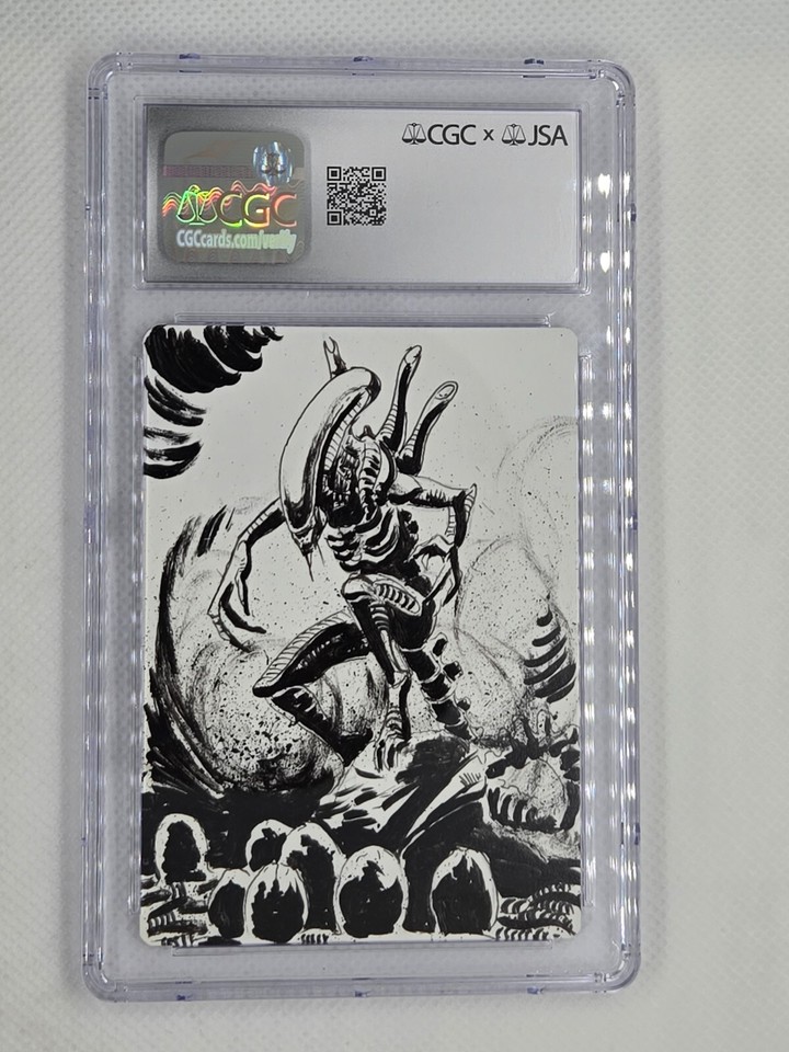 Artist Proof: Mondrak, Glory Dominus, Oil Slick FOIL - MtG - Alien ...