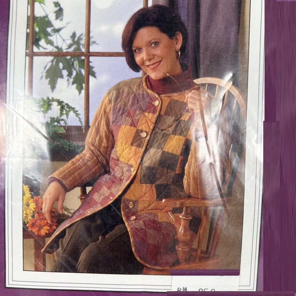 Rag Merchant Four-Square Jacket Pattern UNCUT Patchwork Sizes 6-22-NIP ...