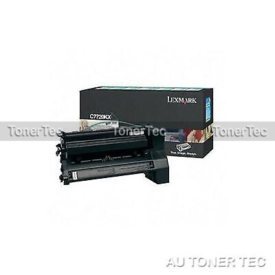Lexmark Genuine C7720KX BLACK Extra HY Return Program Toner C772/X772e ...