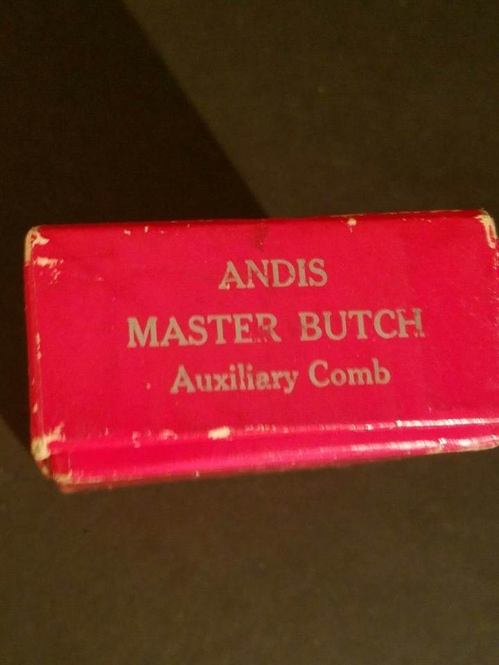 Vintage Andis Master Butch Auxiliary Clipper Comb (BOX ONLY ...